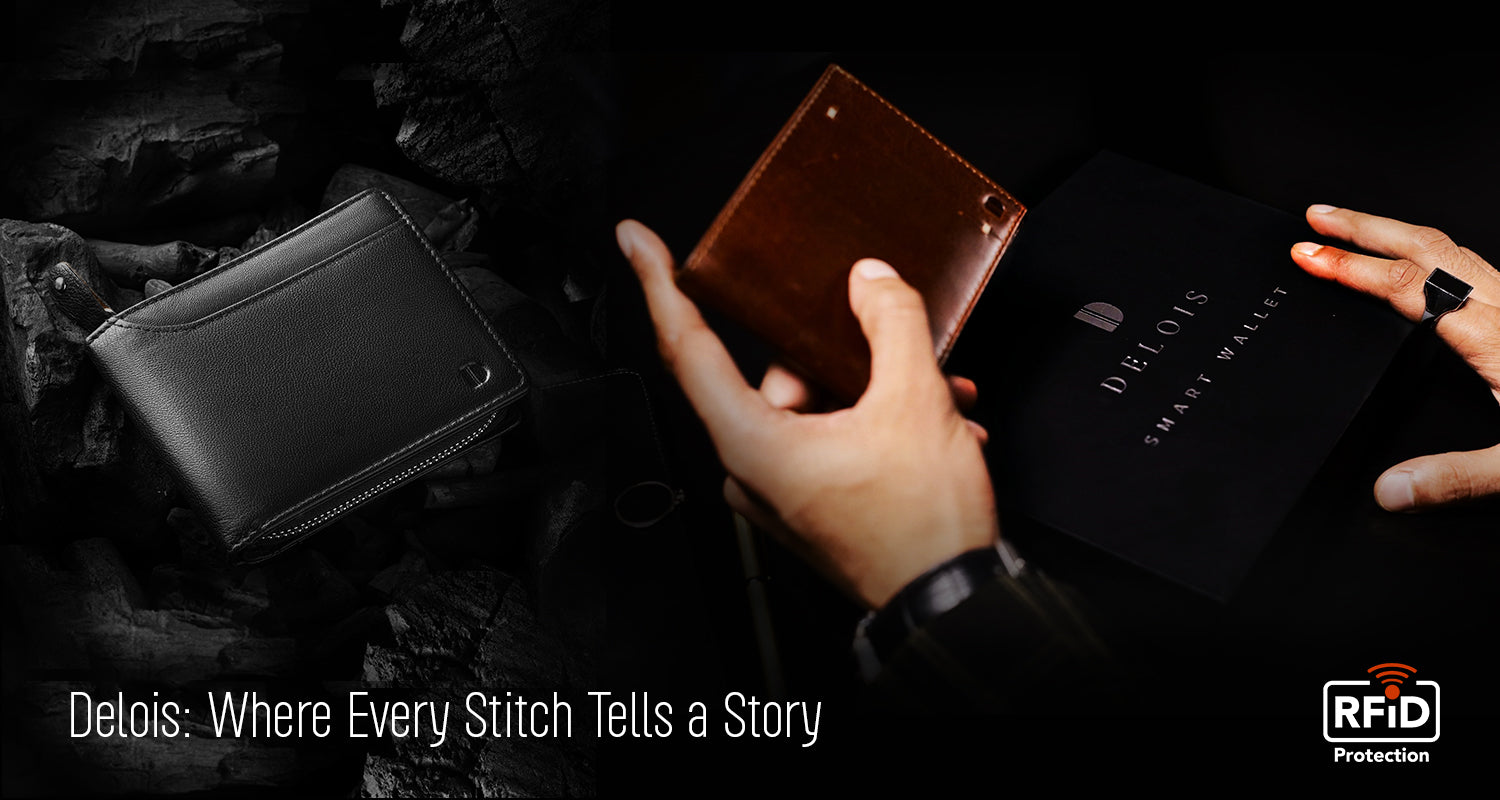 Best Smart Wallet for Men in India | Delois Trackable Wallets
